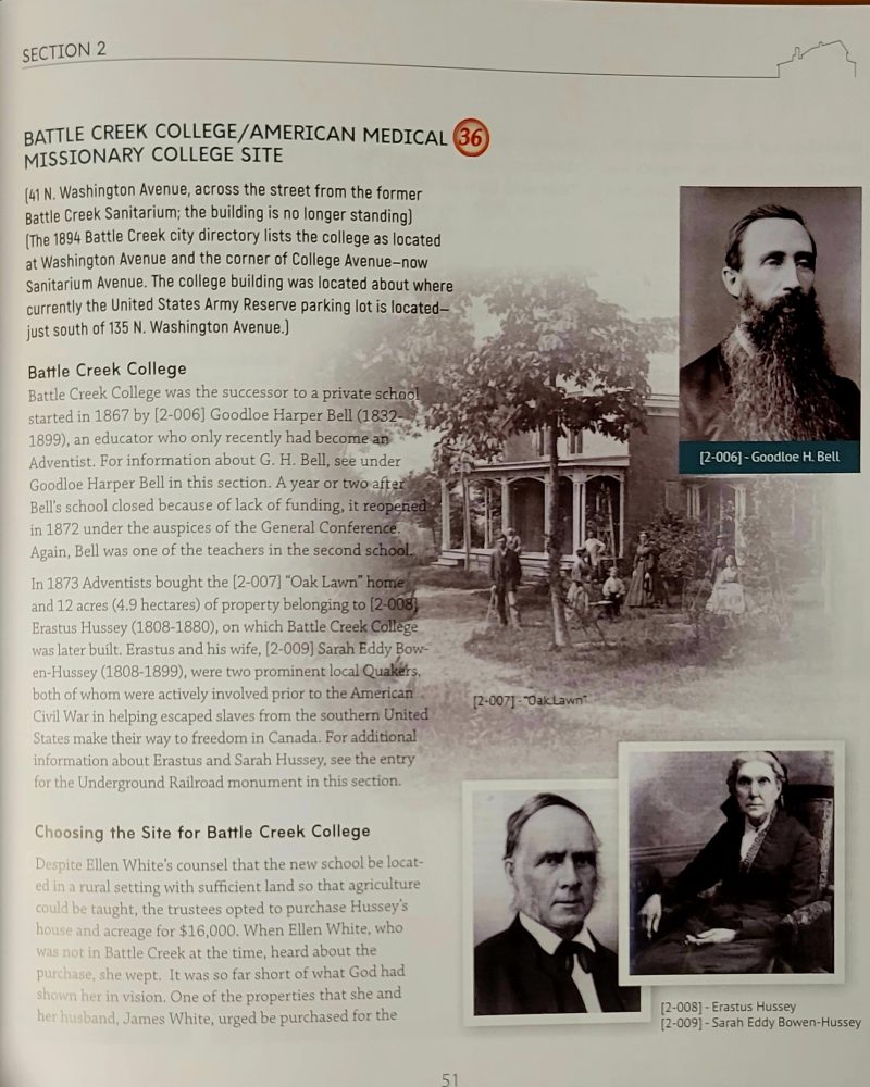 Battle Creek: A Guide to Historic Adventist Sites – Jim Nix – Adventist ...