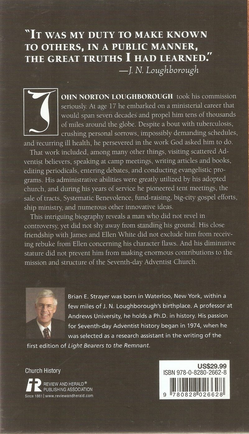 The Autobiography of Elder Joseph Bates – Adventist Heritage Ministries